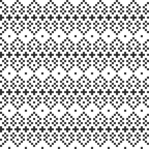 Seamless pixel patterns set Royalty Free Vector Image