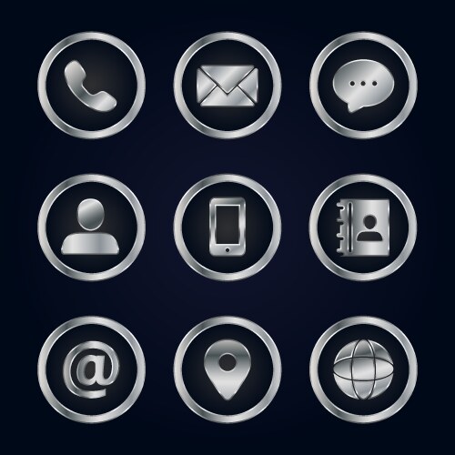 Phone Email Address Icon Vector Images (over 14,000)