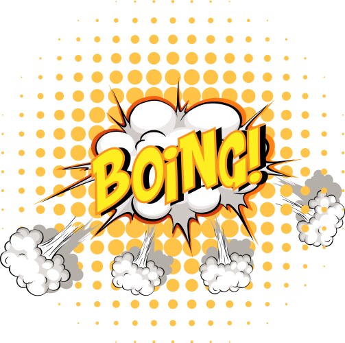 Blank comic speech bubble art Royalty Free Vector Image