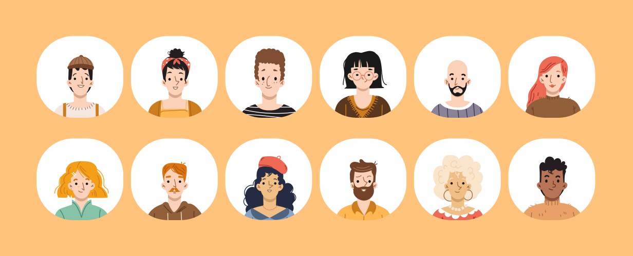 Avatar Square Vector Images (over 9,000)