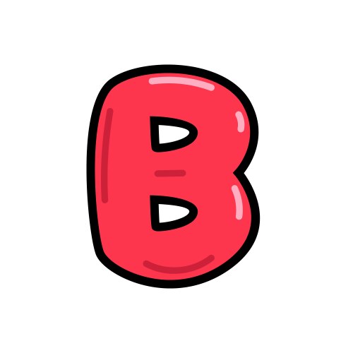 Animated Alphabet B