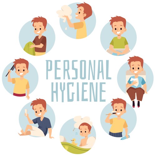 Personal Hygiene Cartoon Vector Images (over 16,000)