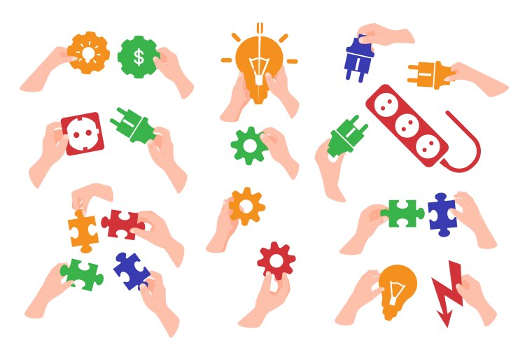 Boy and girl solving math problem Royalty Free Vector Image Boy and girl solving math problem Royalty Free Vector Image