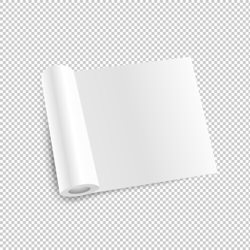 White book template mockup set isolated Royalty Free Vector