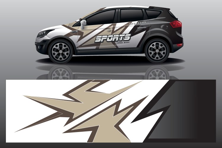 Drift Car Wrap Decal Vector Images (over 6,400)