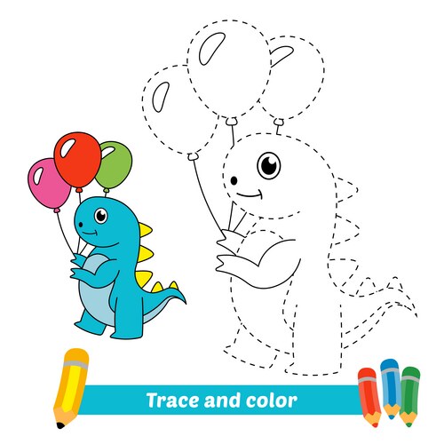 Dinosaur trace Vector Images & Graphics for Commercial Use | VectorStock