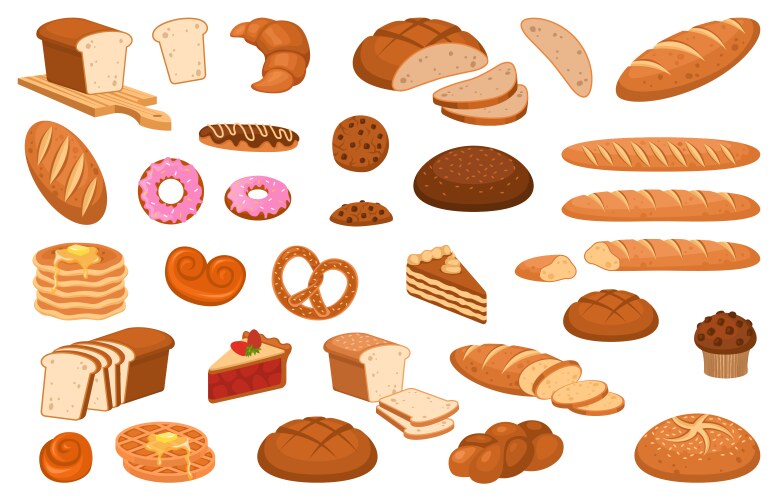Bread Cartoon Vector Images (over 63,000)