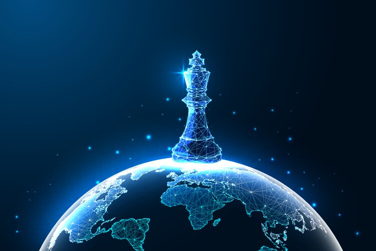 Wireframe Chess Vector Images (over 530)