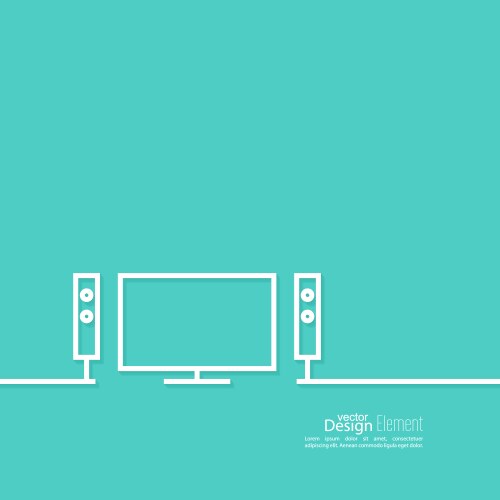 Abstract blue background Royalty Free Vector Image