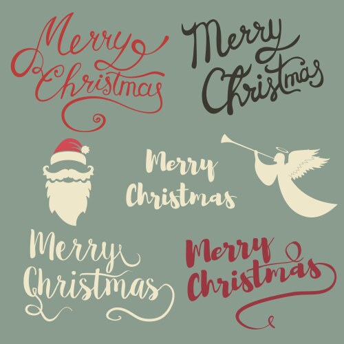Have a very merry christmas Royalty Free Vector Image
