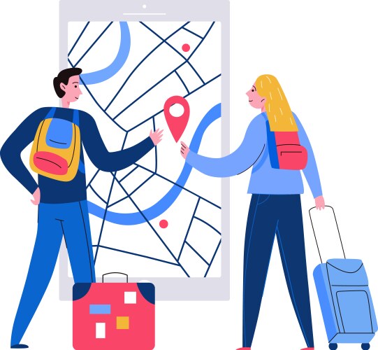 Tourists Vector Images (over 280,000)