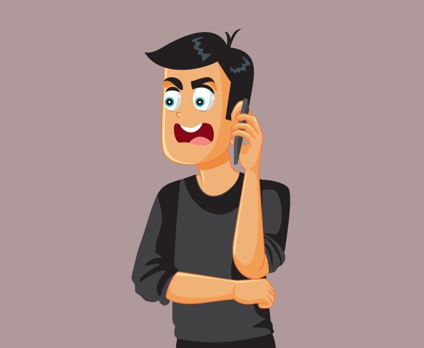 Man Talking on Phone Cartoon Vector Images (over 6,500)