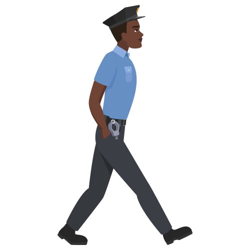 Policeman Royalty Free Vector Image - VectorStock
