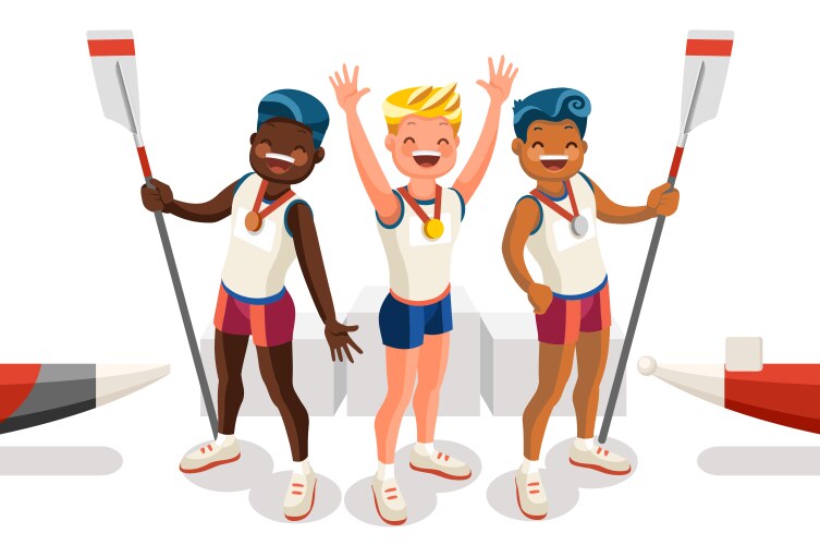 Cartoon children summer outdoor sandbox games Vector Image