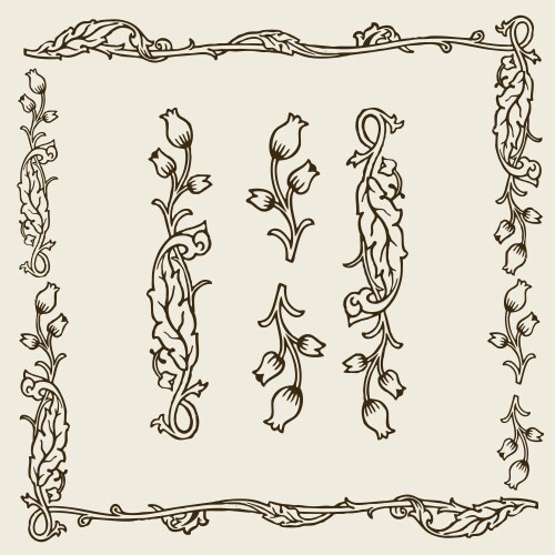 Floral Border Vector Images (over 320,000)