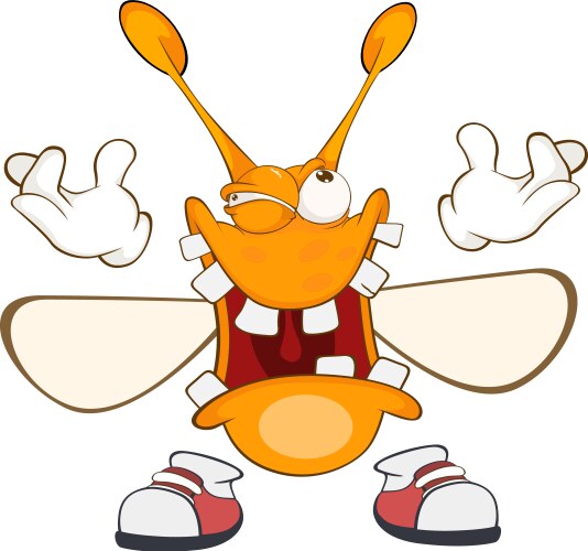 Moth cartoon Vector Images & Graphics for Commercial Use | VectorStock