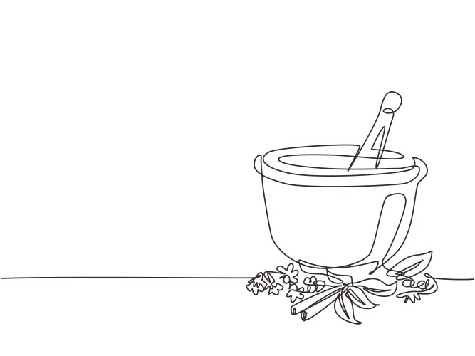 Continuous one line drawing ancient roman Vector Image