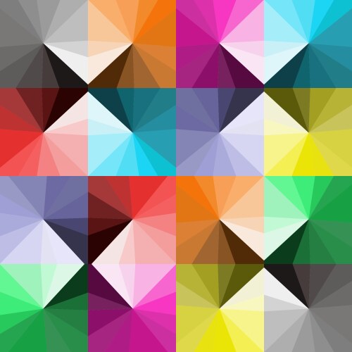 Abstract geometric pattern retro Royalty Free Vector Image