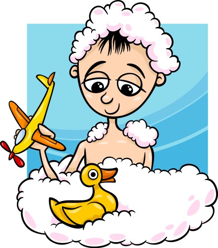 Soap clip art cartoon Royalty Free Vector Image