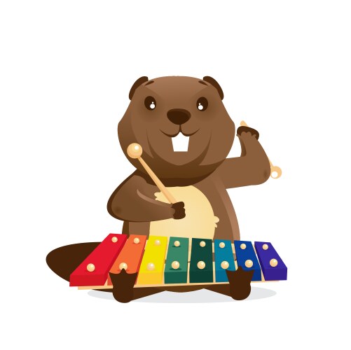 Musical animals Royalty Free Vector Image - VectorStock