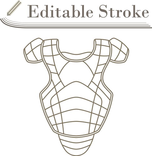 Persistent chest pressure disease symptom Vector Image