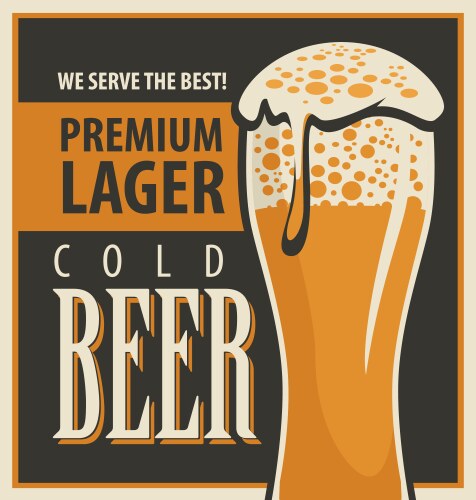 Beer bottle and glass alcohol prohibition sign Vector Image