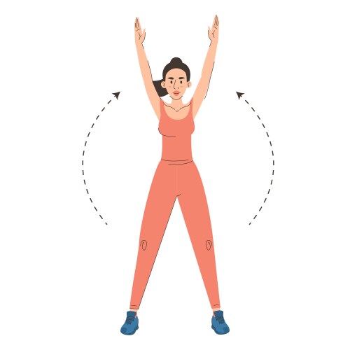 Jumping Jacks Cartoon