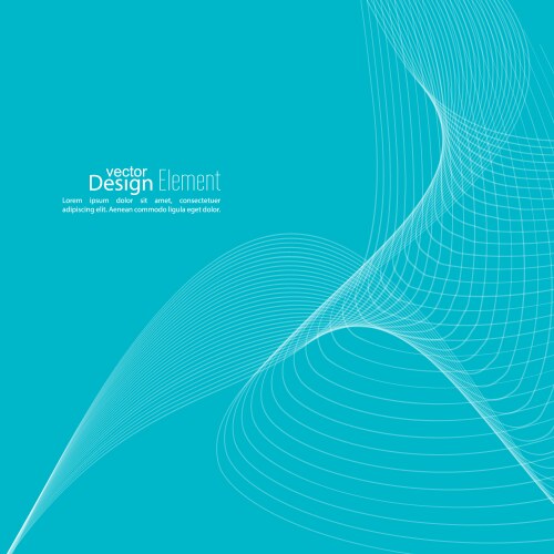 Abstract cyan background Royalty Free Vector Image