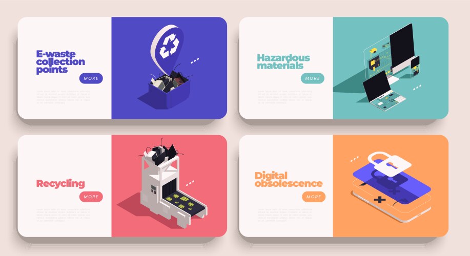 Waste management infographics for reduce reuse Vector Image