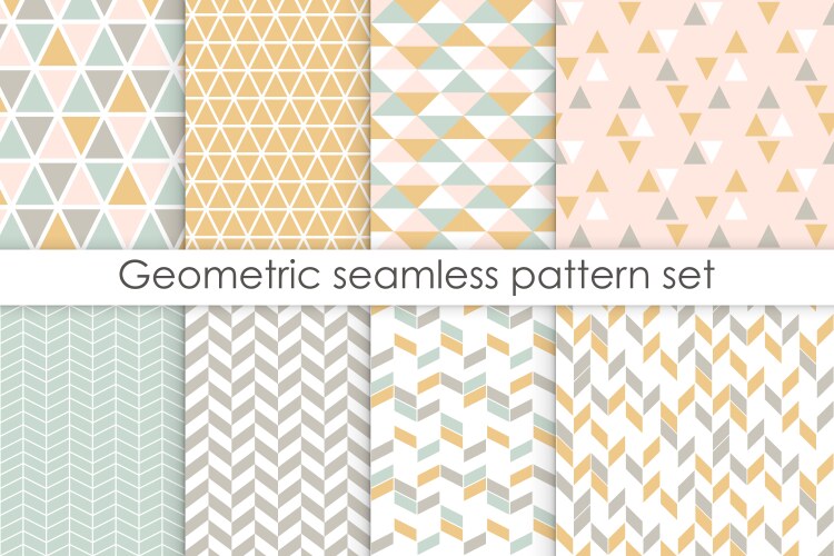 Seamless wallpaper patterns Royalty Free Vector Image