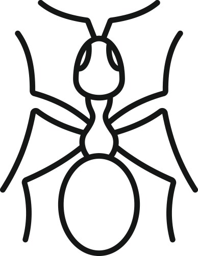 Ant Outline Vector Images (over 2,600)