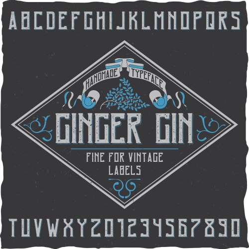 Gin Label Template Vector Images (over 630)