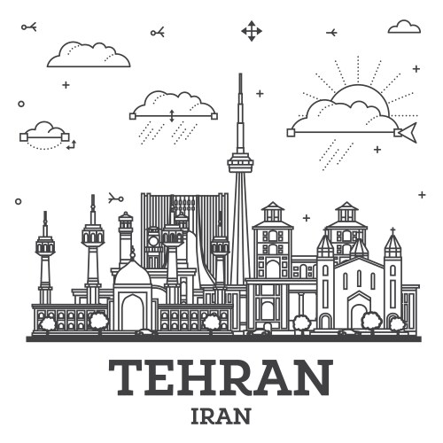 Iran Royalty Free Vector Image - VectorStock