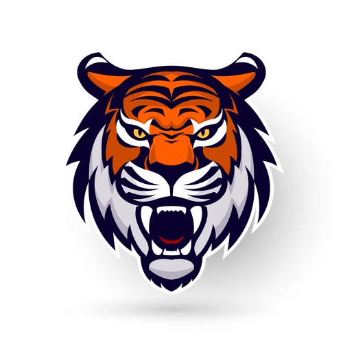 Modern Monkey Mascot Logo – Royalty-Free Vector | VectorStock