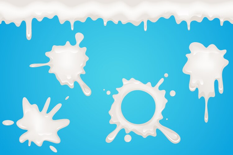 Milk Splatter Vector Images (over 2,400)