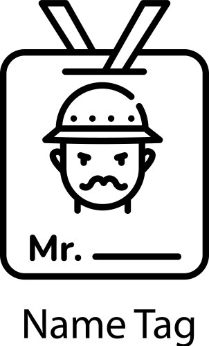 Name Tag Vector Images (over 24,000)