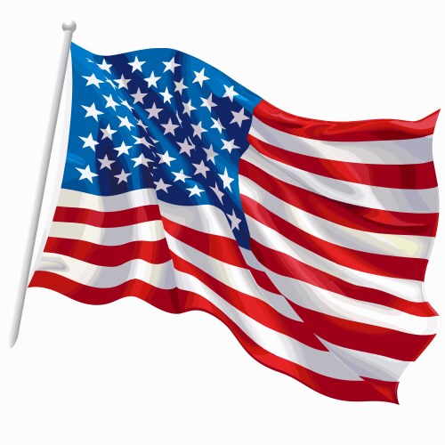 Usa thumbs up Royalty Free Vector Image - VectorStock