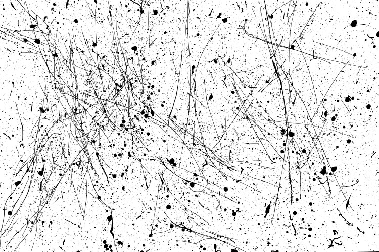 White background with aged paint and plaster Vector Image