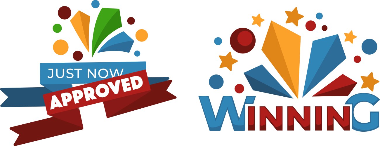 Golden banners Royalty Free Vector Image - VectorStock