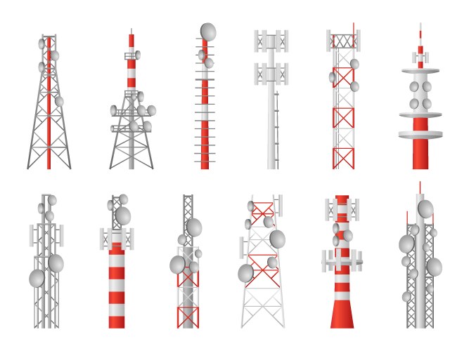 Telecom Tower Icon Vector Images (over 1,000)