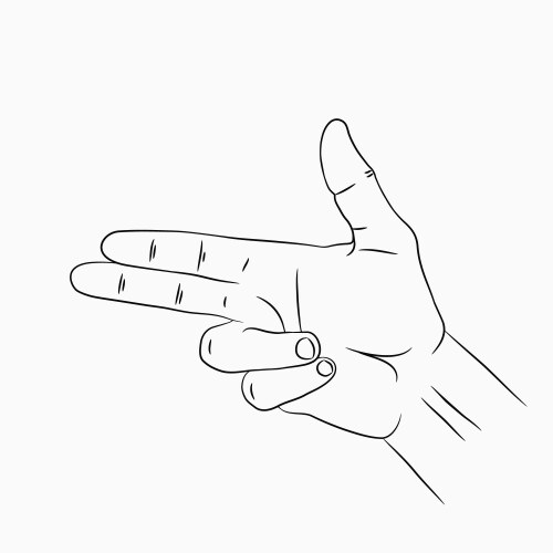 Man Shooting Gun Drawing Vector Images (over 580)