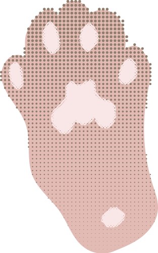 Pink Paw Vector Images (over 4,900)