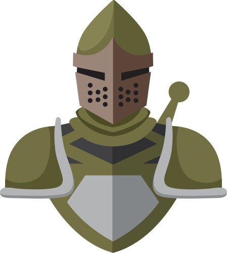 Knights Full Armor Shield Vector Images (75)