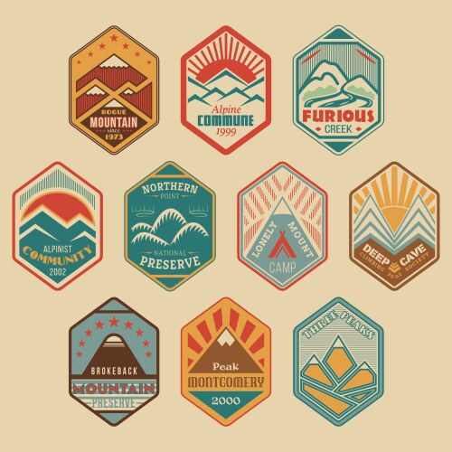 Mount Kinabalu Vector Images (8)