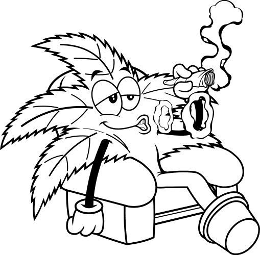 Cartoon Weed Leaf Vector Images (over 3,700)