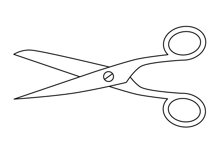 Scissors Black and White Vector Images (over 50,000)