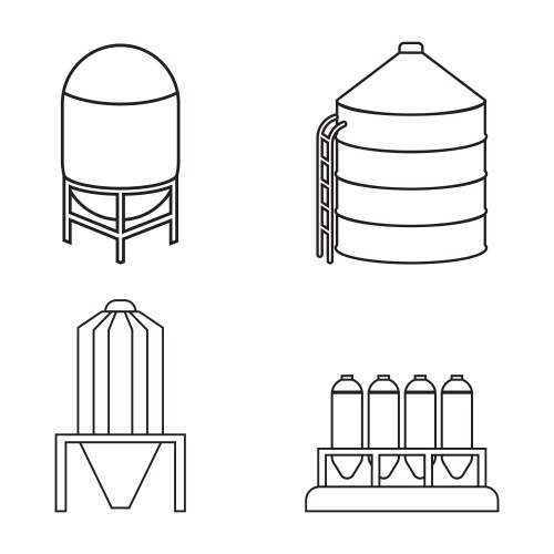 Silo Tank Vector Images (over 460)