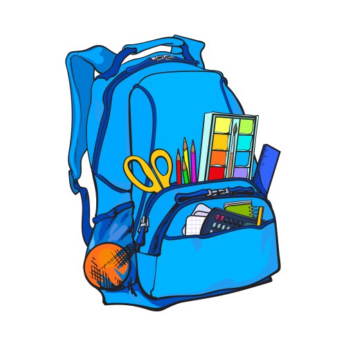 Backpack Cartoon Vector Images (over 44,000)