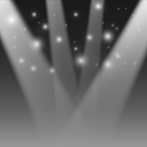 Transparent studio stage light effect Royalty Free Vector