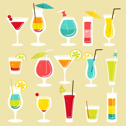 Cocktail party Royalty Free Vector Image - VectorStock